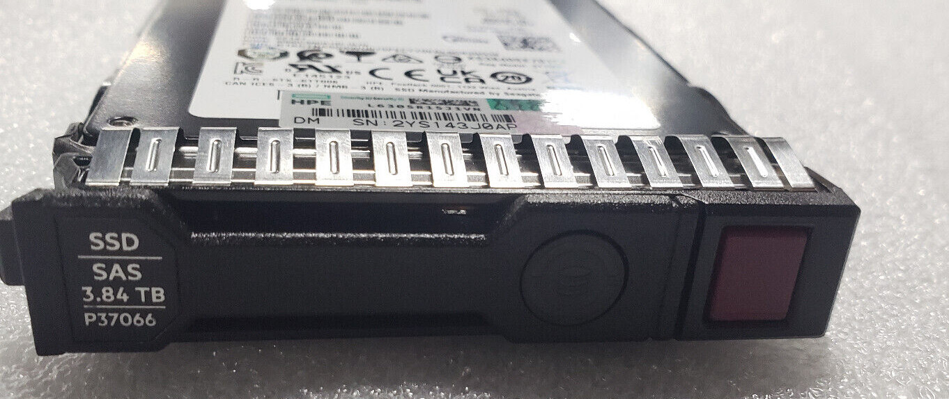 HPE P37001-B21 3.84TB SAS 12G READ INTENSIVE SFF SC VALUE SAS SSD ...