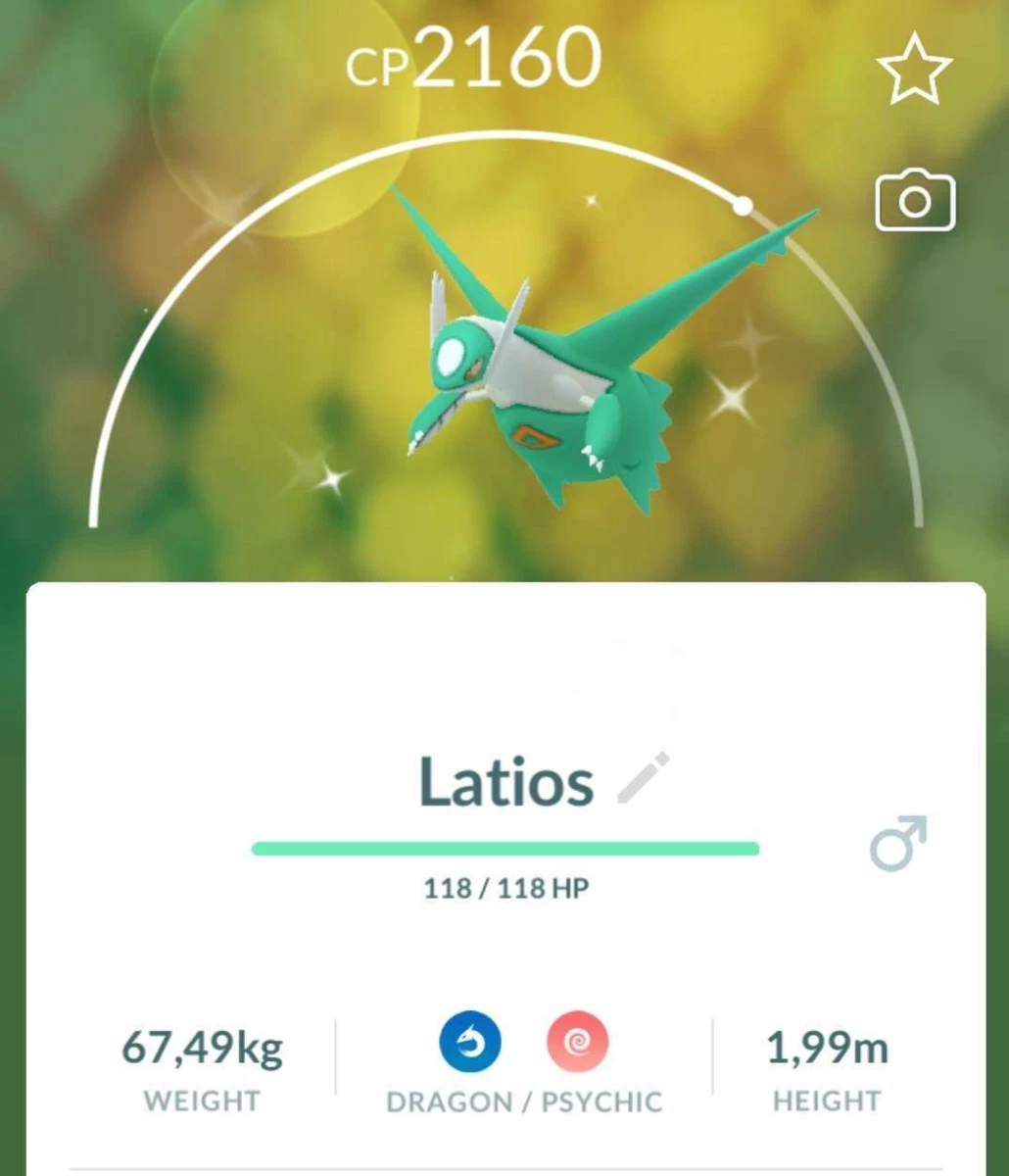 Pokemon Latios Shiny