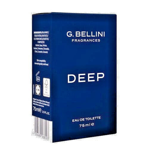 Lidl G.Bellini DEEP For Men Eau de Toilette Perfume Spray 75 ML Lild | eBay