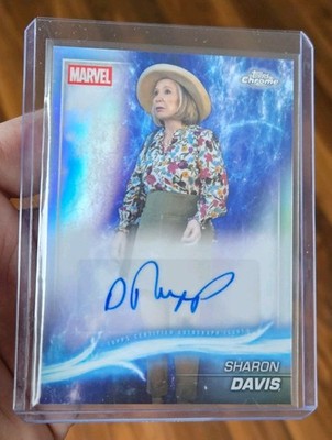 2025 Topps Chrome Marvel Studios Sharon Davis Debra Jo Rupp Auto AA-DJR ...