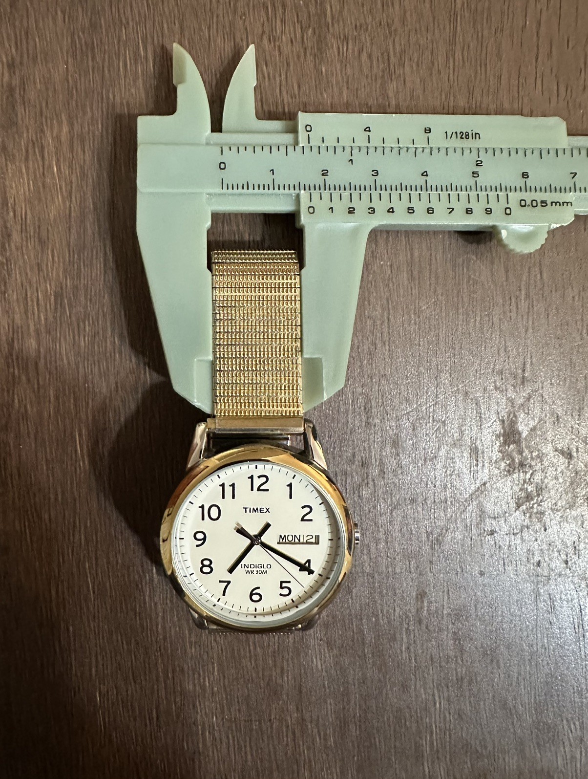 Set of 2 Timex Men’s Watches Blue Dial Indiglo Date Gunmetal & Black ...