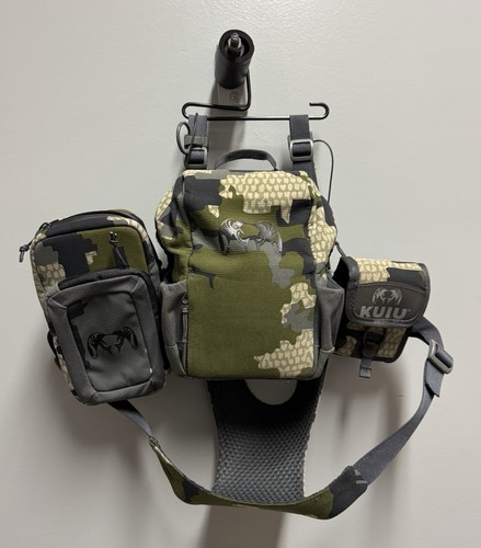 Kuiu Verde Bino Harness w/ Hydration Pack, Bladder, Rangefinder ...
