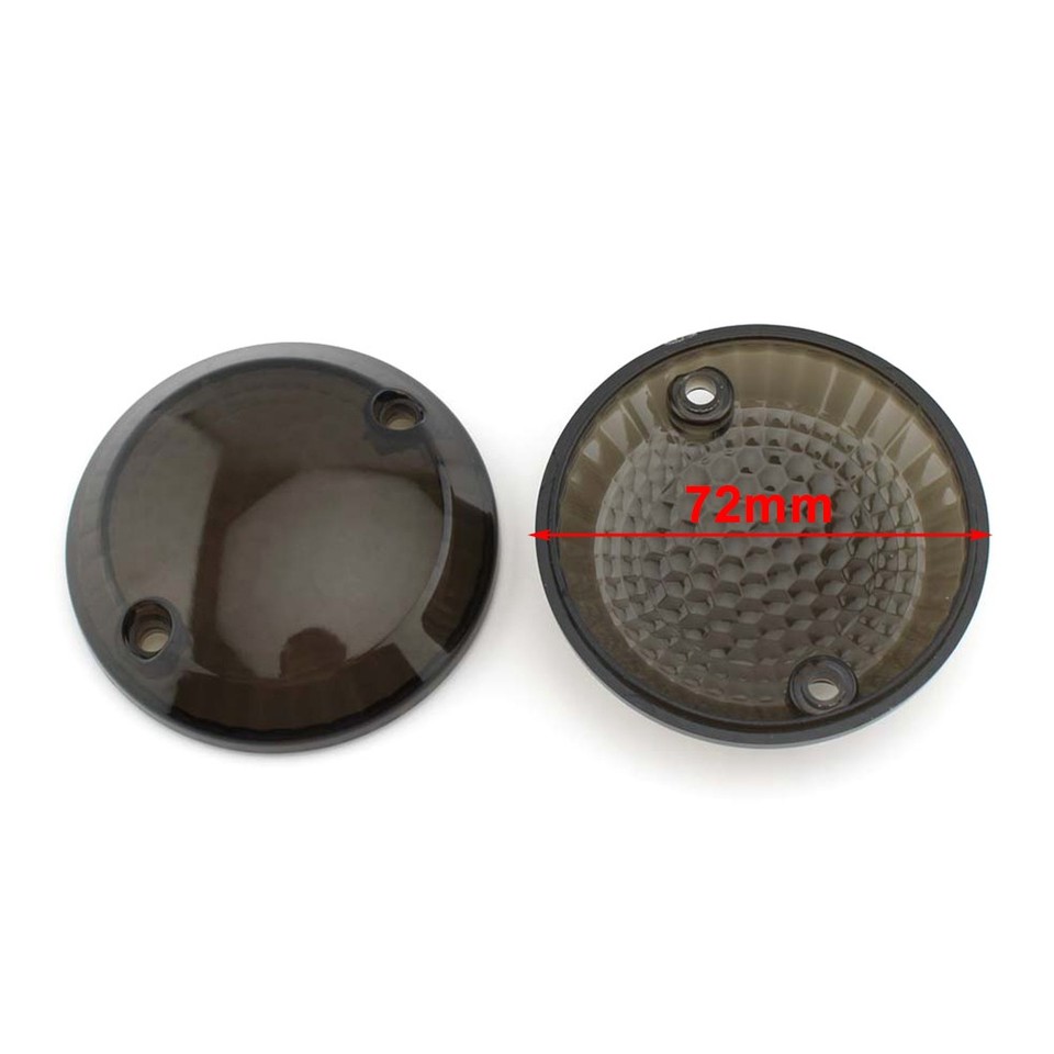 Fit Suzuki Intruder 1400 VX800 Pair Turn Signal Light Lamp Lens Cover ...