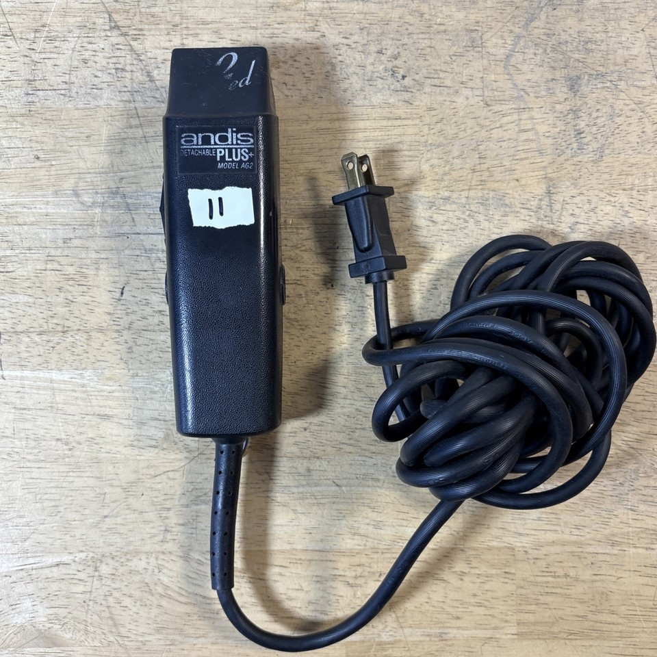 ANDIS 2 SPEED DETACHABLE PLUS + MODEL AG2 10 Ultra EDGE Working Cleaned ...