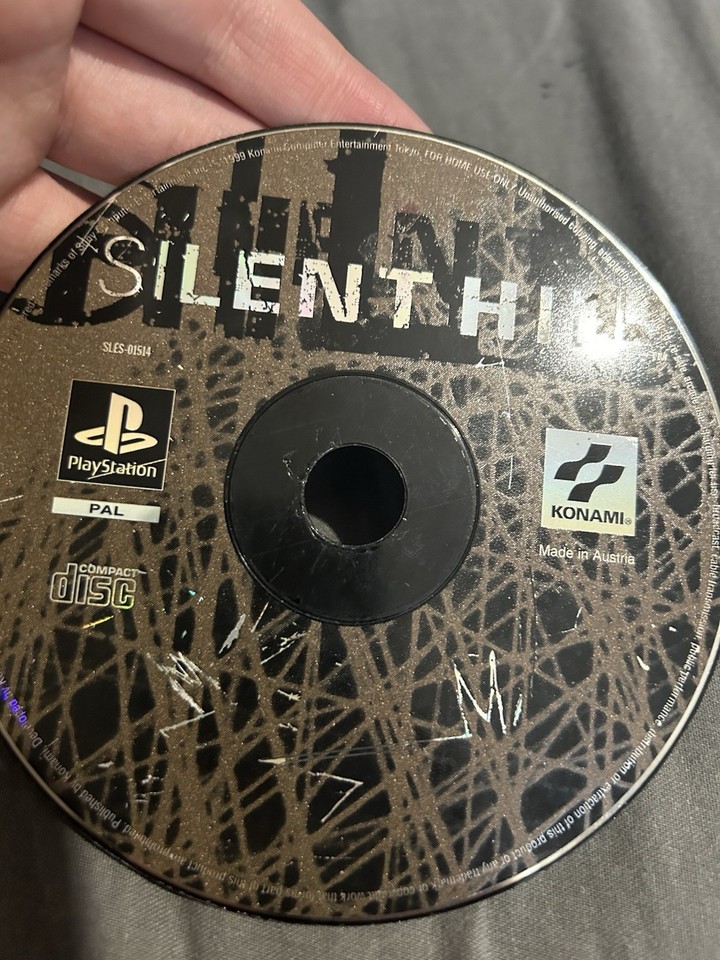 Silent Hill Playstation PS1 Video Game PAL DISC ONLY read before ...