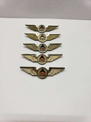 DELTA AIRLINE WINGS STOFFEL SEALS PLASTIC 5 TOTAL | eBay