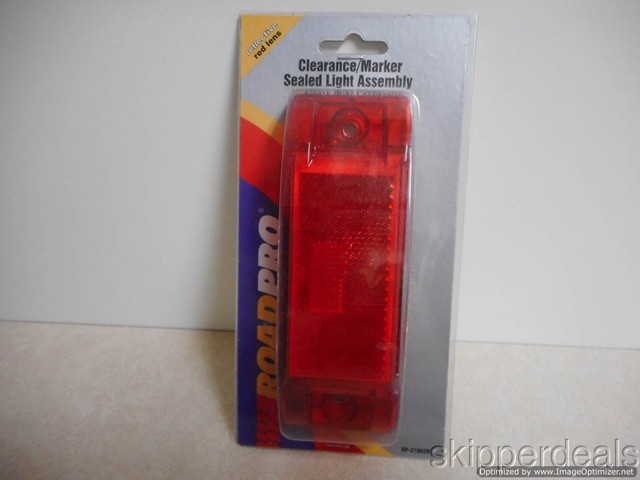 RoadPro Rp-21002r 6x2 Light With Reflective Lens Red for sale online | eBay