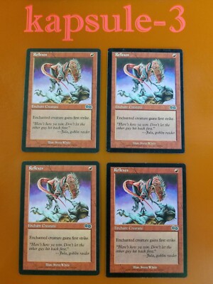 4x Reflexes | Urza's Saga | MTG Magic Cards | eBay