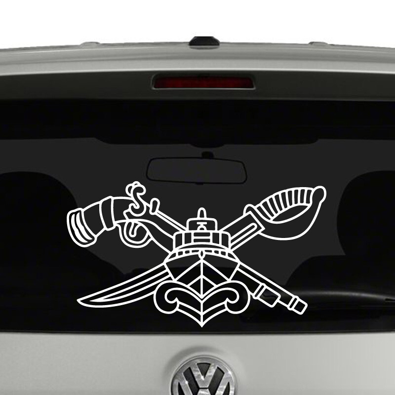 Navy Special Warfare Combatant Crewmen SWCC Badge Vinyl Decal Sticker ...