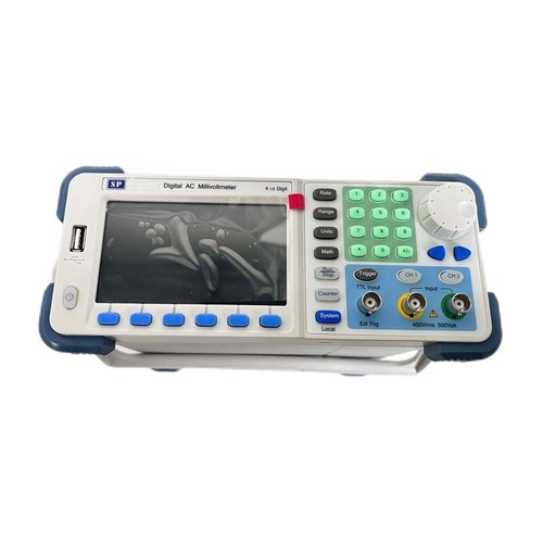 Dual Channel AC Millivoltmeter Digital Millivolt Meter Tester Range 5Hz ...