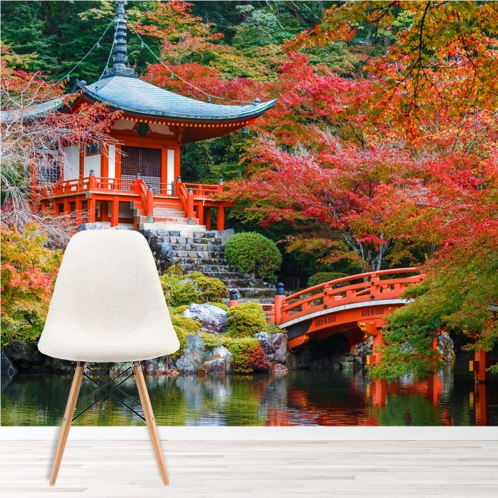 Japanese Wallpaper Murals Garden Kyoto, Japan Temple Wall Mural