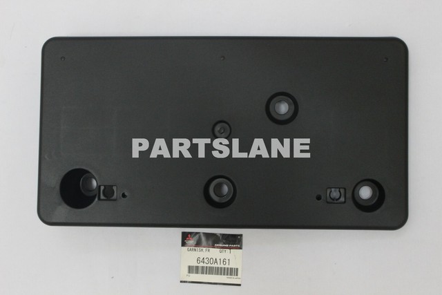 Mitsubishi OEM Front License Bracket Mount Panel 6430A161 for sale ...
