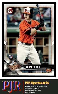 2018 Bowman #12 Chance Sisco Baltimore Orioles BUY 4 - 35% OFF | eBay