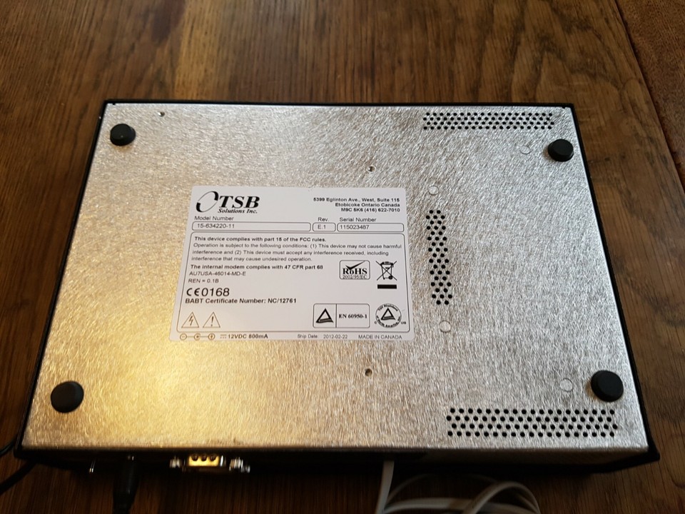 TSB 15-634220-11 Solo JR Remote Element Monitor with Power Supply | eBay