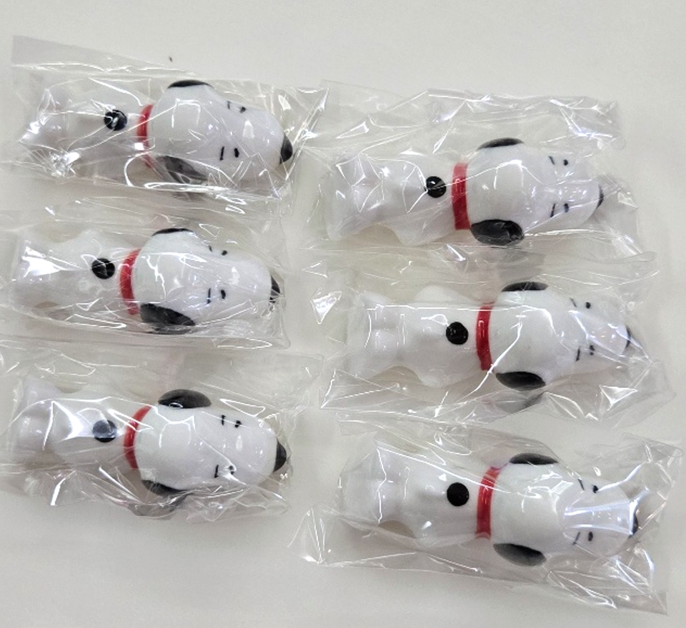 2x Peanuts Snoopy SPOON REST Chopstick REST Ceramic [2 pc Set ] + TRACK ...