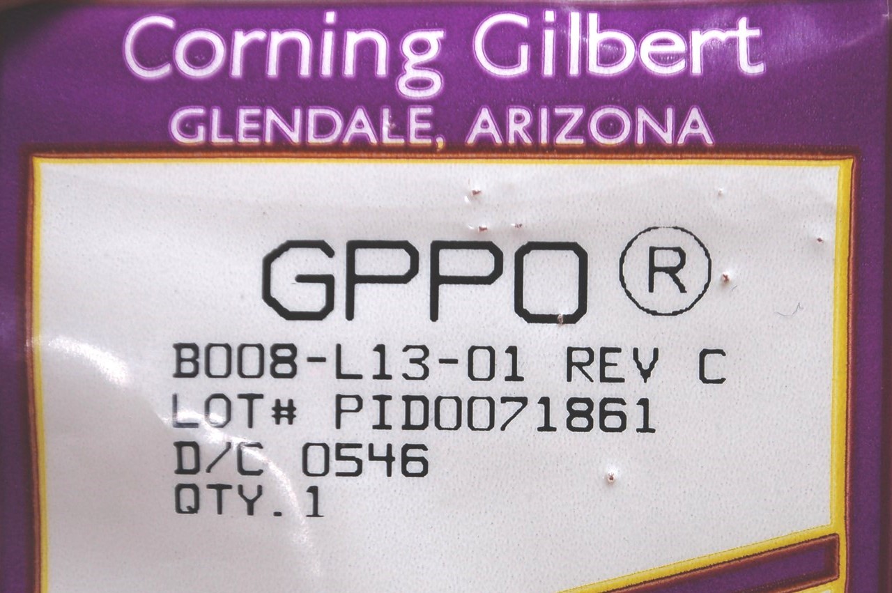 Corning Gilbert 65GHz GPPO Male PCB Mount w/ 4 Leg Thru Hole Full ...