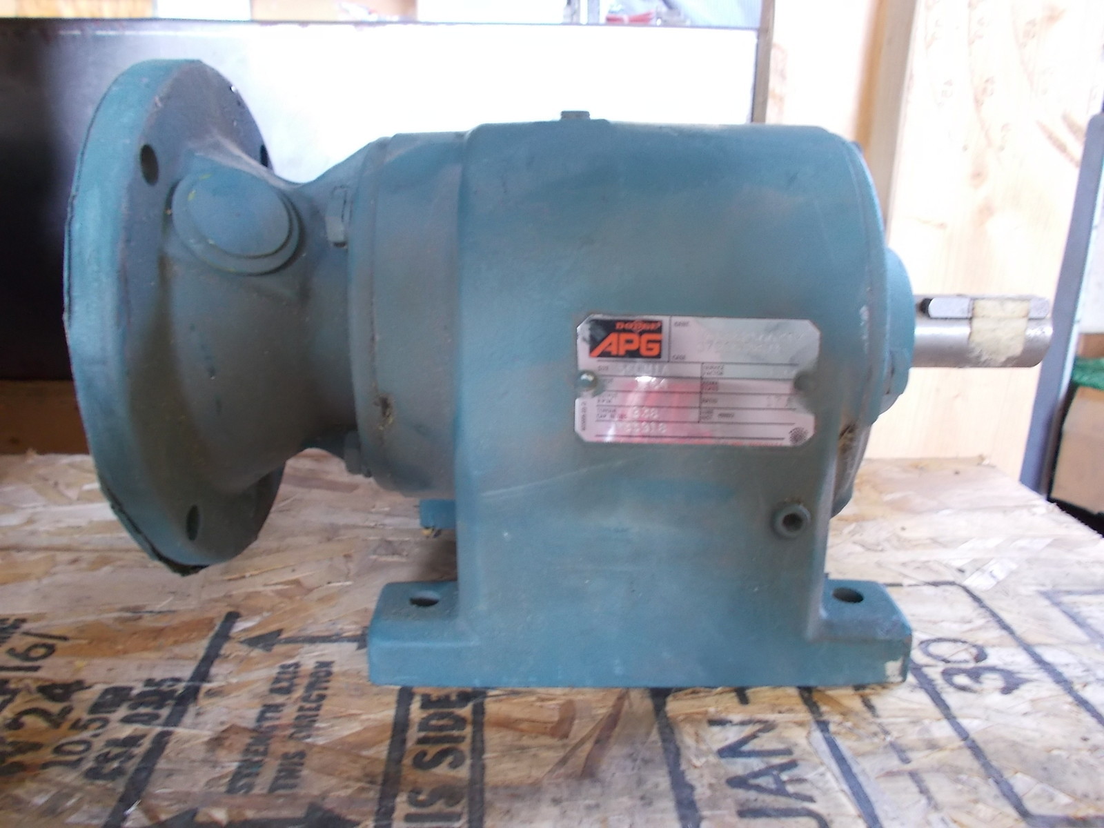 Dodge APG M85918 Gear Speed Reducer Size 56DM1A M058625003TY09716398AK ...