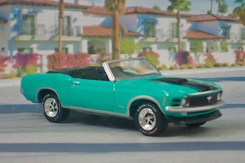 1970 70 Ford Mustang 351W V-8 w/Shaker Convertible 1/64 Scale Limited ...