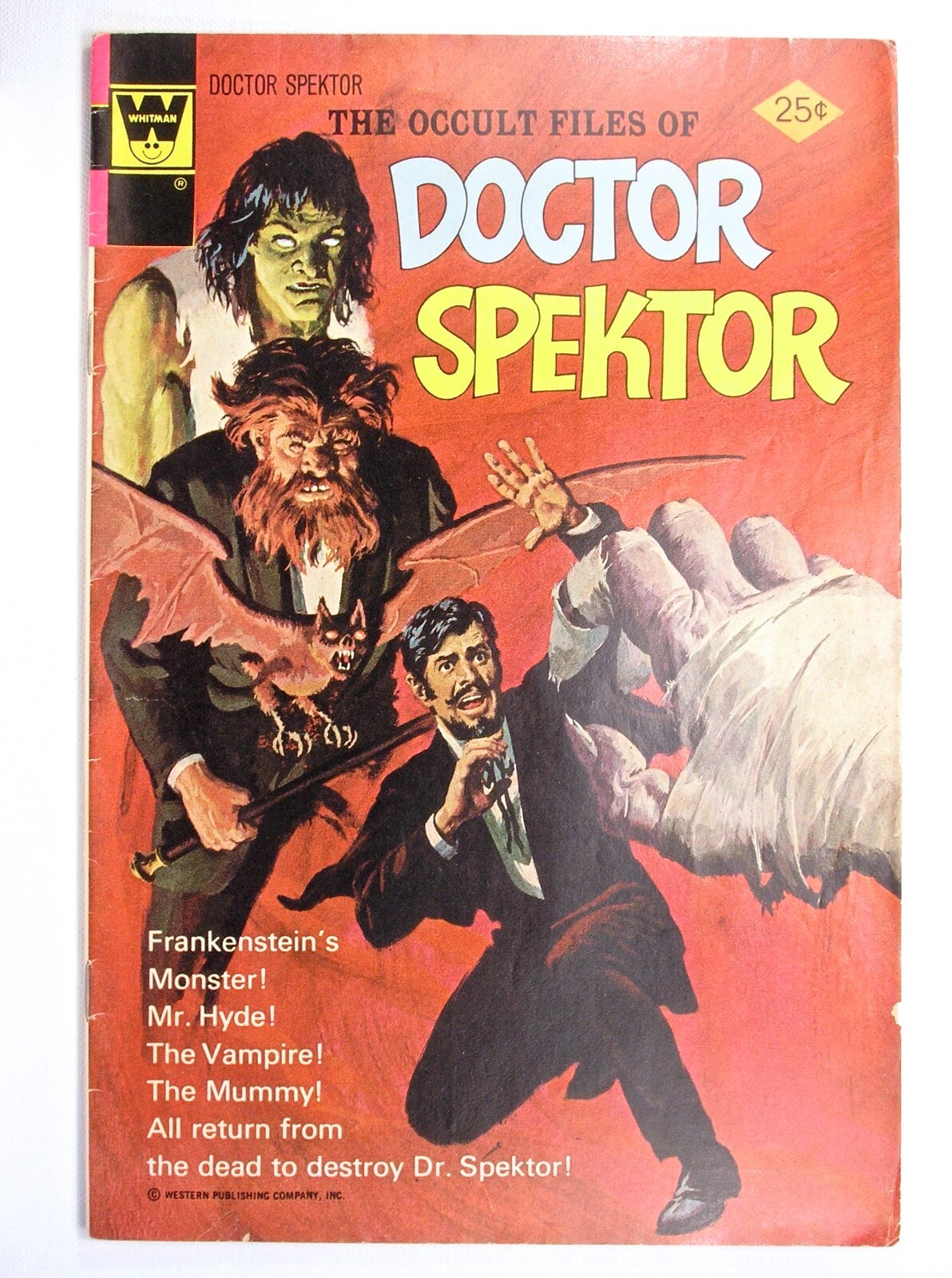 Vintage Dark Shadows Doctor Spektor Man-Wolf Comics Lot Gold Key Warner ...
