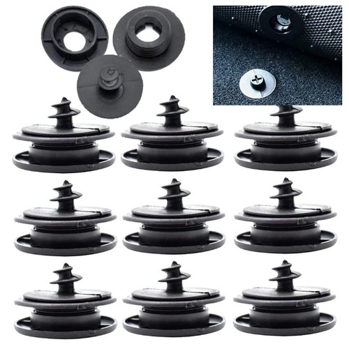 10pcs Universal Car Floor Mat Clips Holders Grips Carpet Fixing Clamps ...