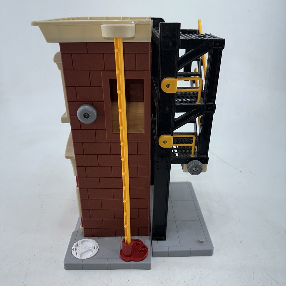 Fisher Price Imaginext Firehouse Fire Station Red Black N0764 Playset ...