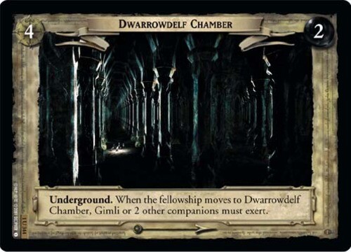 4x Dwarrowdelf Chamber - 1U344 Ungraded Fellowship of the Rings | eBay