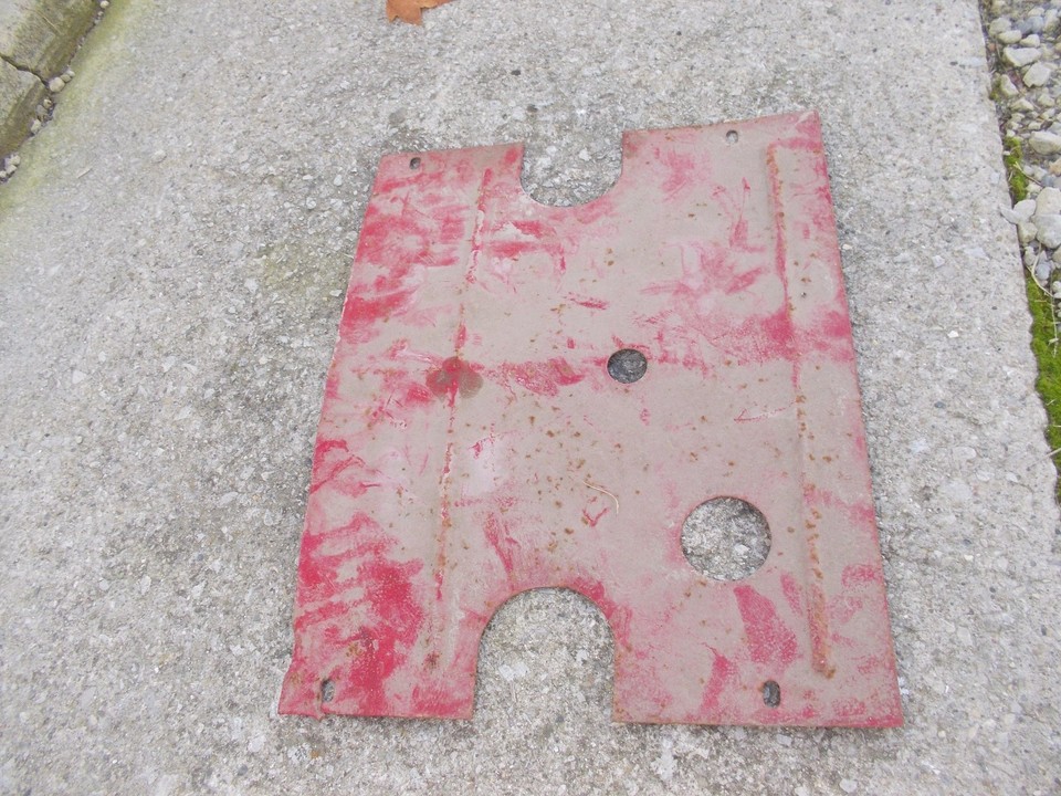 Farmall 300 rowcrop tractor IH radiator mud splash guard cover IHC | eBay