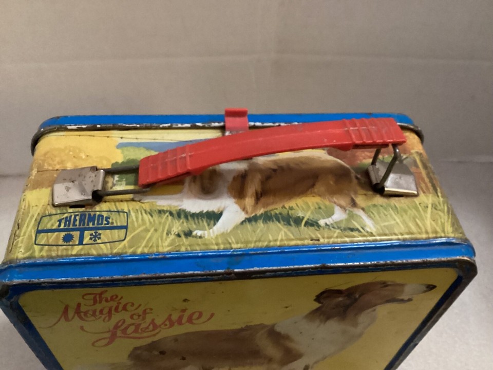THE MAGIC OF LASSIE VINTAGE METAL LUNCH BOX | eBay