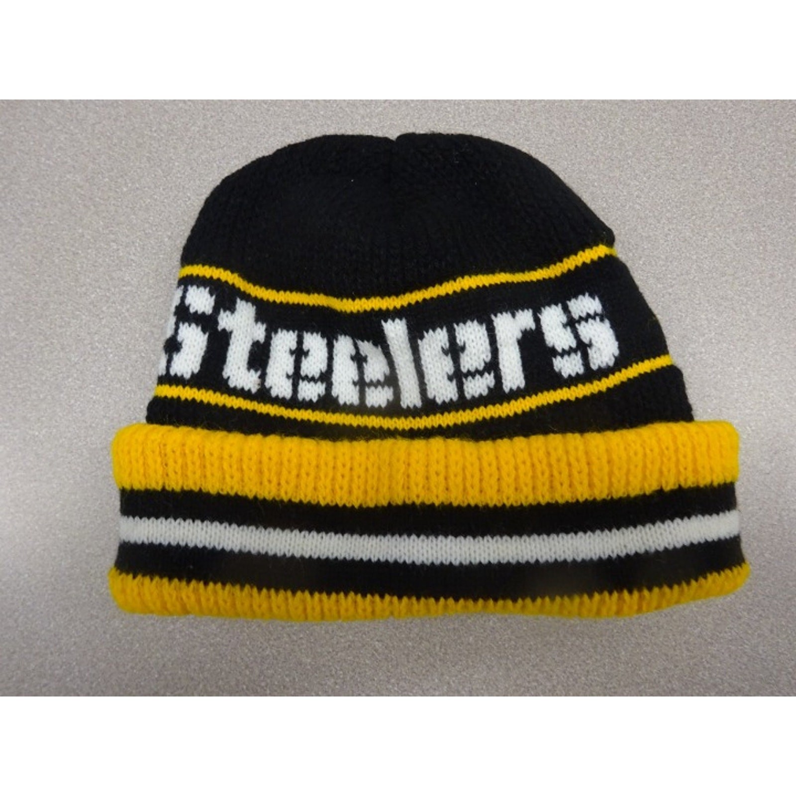Vintage Genuine 70s Pittsburgh Steelers Tossle Cap, Old Beanie Hat | eBay