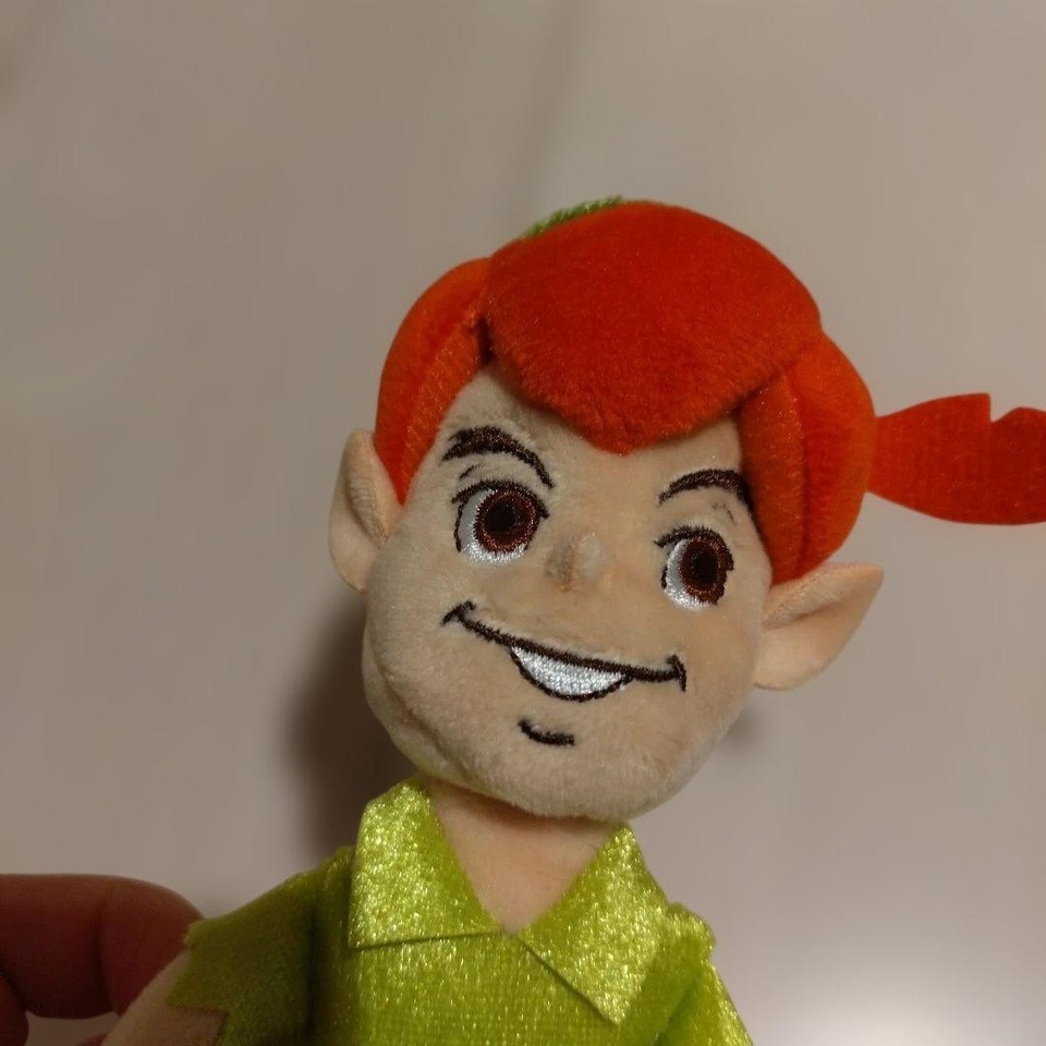 Disney Peter Pan Plush Keychain Disney Store Neverland | eBay UK