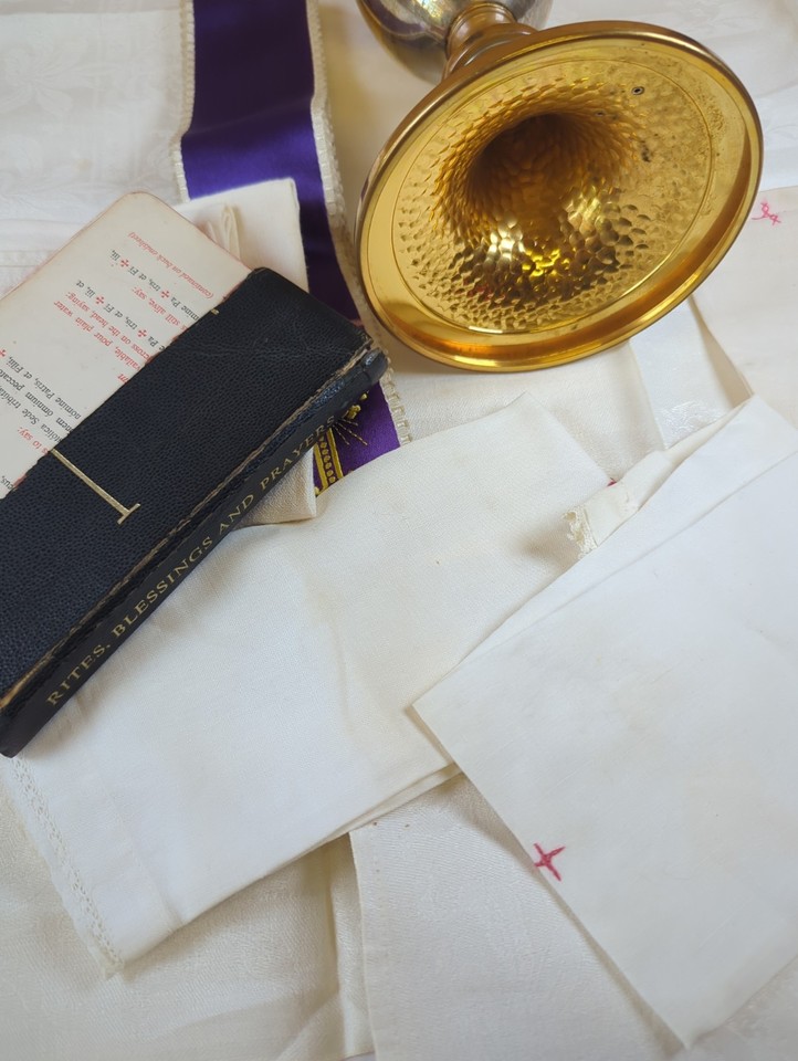 Used Chalice From The Catholic Church + Case | eBay