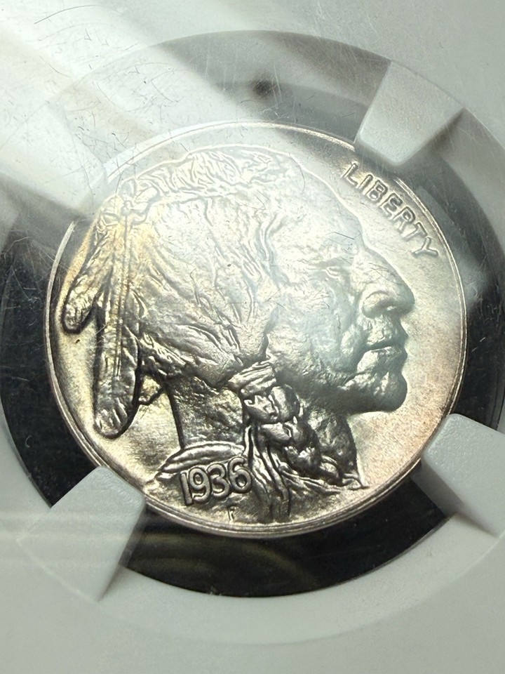 1936 Satin NGC PR68 Proof 68 Buffalo Nickel 5c | eBay