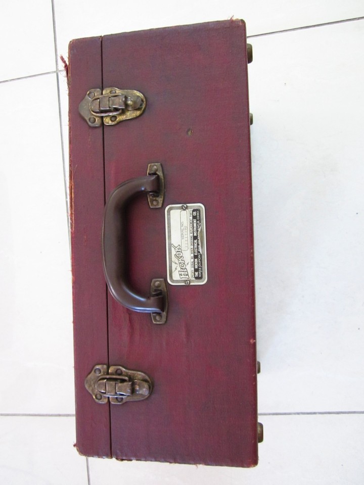 Hickok 800 Tube Tester with tube test data book | eBay