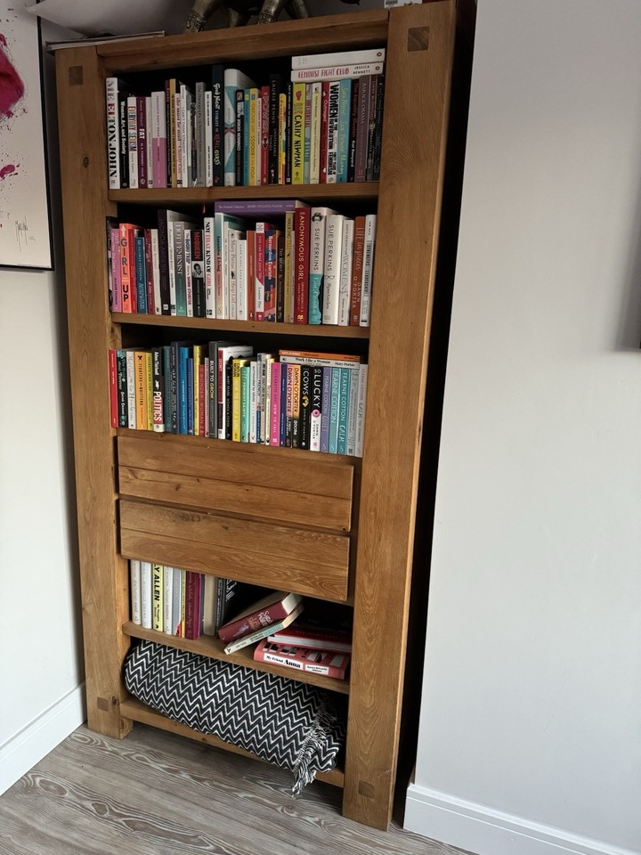 Solid wood Bookcase | eBay UK