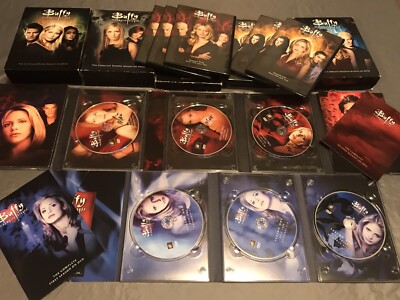 BUFFY THE VAMPIRE SLAYER COMPLETE SERIES SEASONS 1-7 DVDs 2017, 39 ...