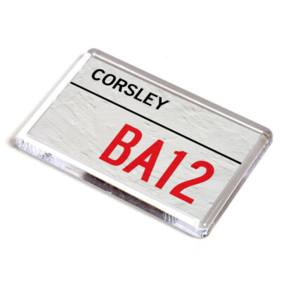FRIDGE MAGNET - Corsley BA12 - UK Postcode | eBay UK