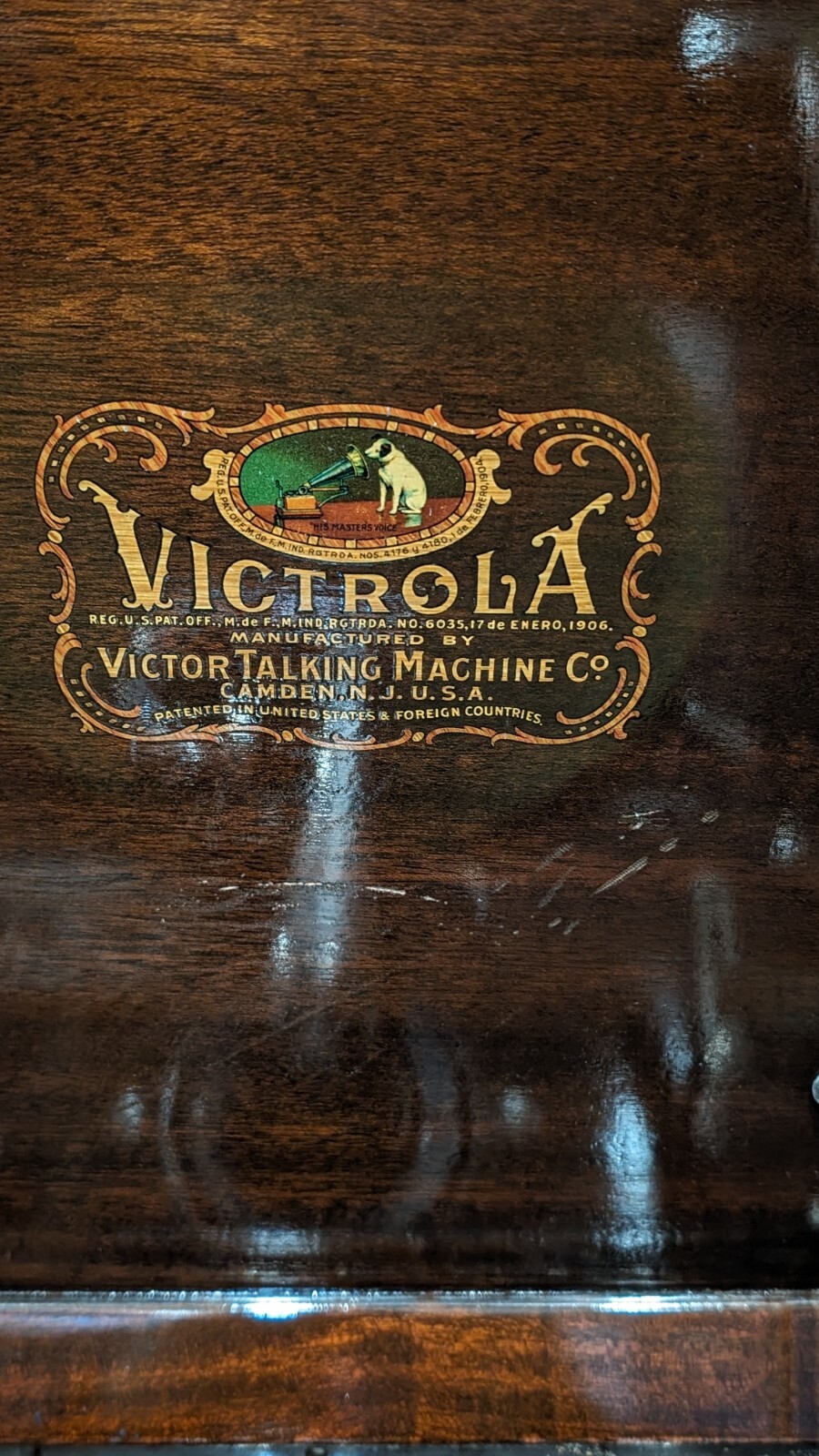 Antique Victor Victrola Phonograph Model VV 215 Wind-Up. | eBay