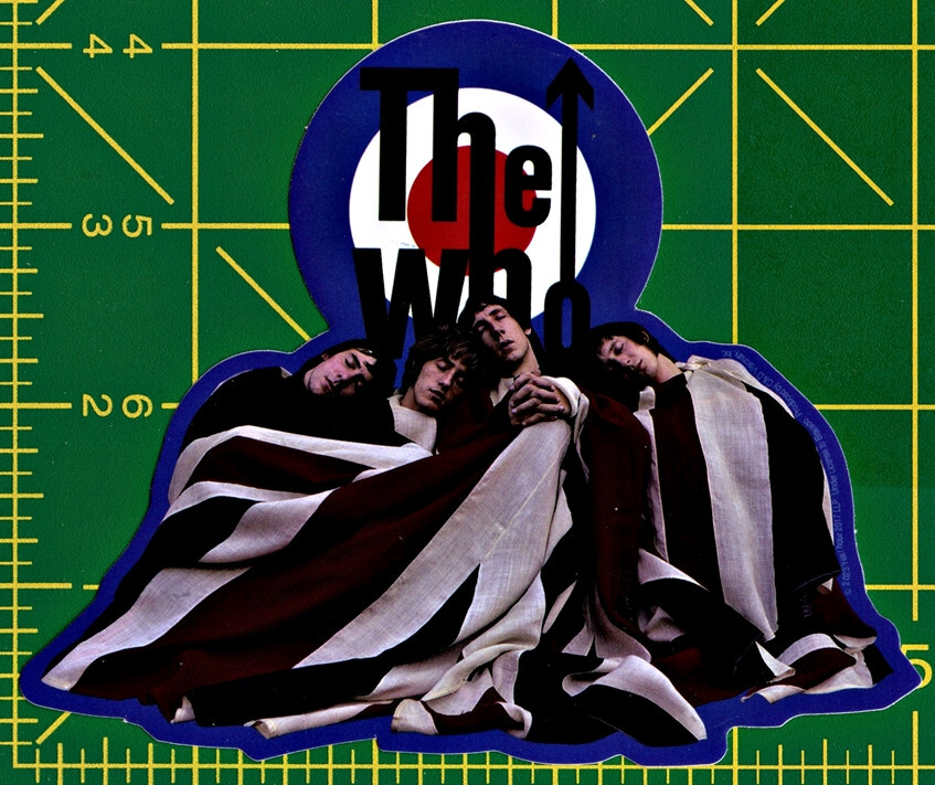 The Who Logo Sticker Decal Roger Daltrey Pete Townshend Classic Hard ...