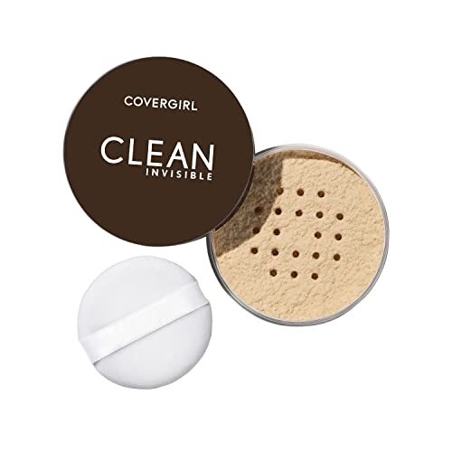 COVERGIRL Clean Invisible Loose Setting Powder, Translucent Fair, 20g ...