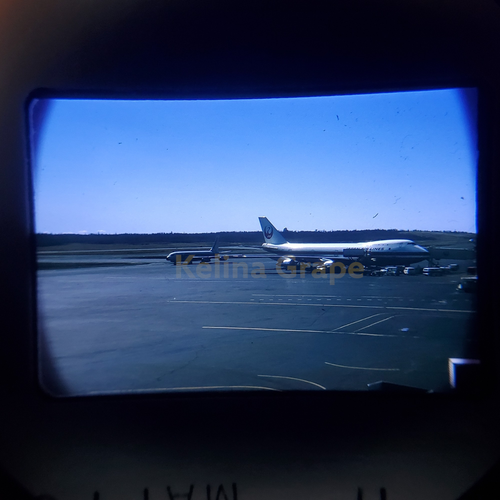 1973 Japan Airlines Boeing 747 Plane 35mm Film Slide Airplane Lot ...