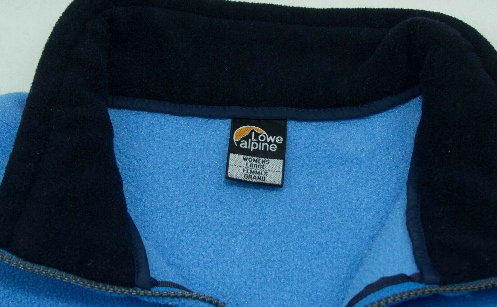 ^ Lowe Alpine womens fleece activewear sweatshirt size L-XL vgc ..s ...