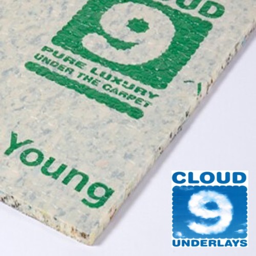 Cloud 9 carpet underlay Super Contract 10mm and Contract 8mm Heavy wear ...