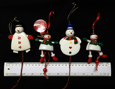 Christmas Decorations - Snowman Jumping Jacks | eBay