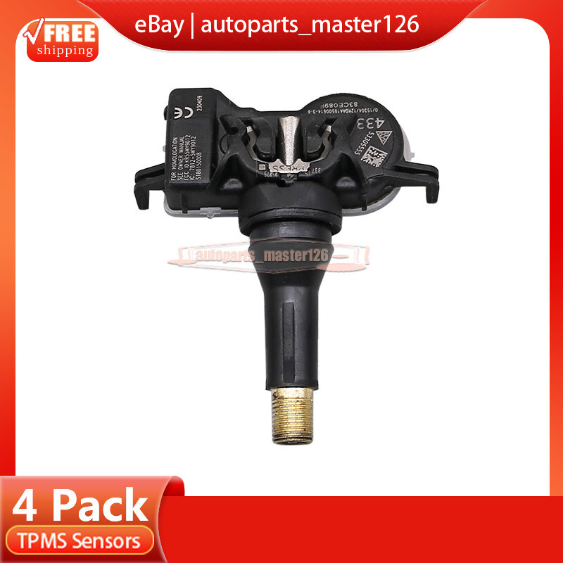 4PCS NEW 68313387AB TPMS For CHRYSLER PACIFICA JEEP DODGE Tire Pressure ...