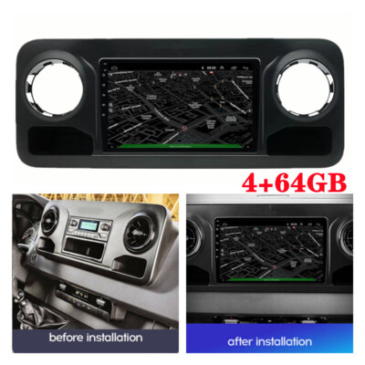 For 2018-22 Mercedes-Benz Sprinter Carplay 4+64GB Stereo Radio ...