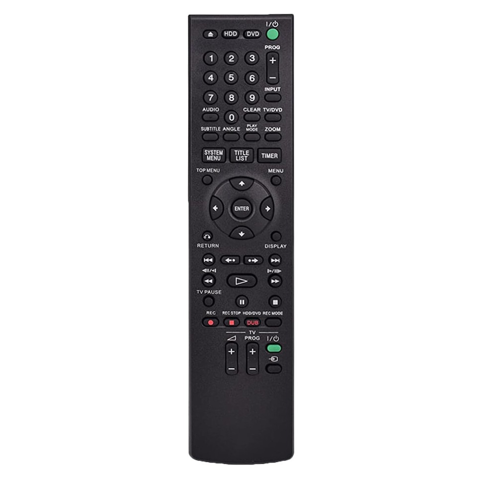 New Remote Control For Sony RDR-AT205 RDR-GX350 RDR-HX785 RDR-HX1080 ...