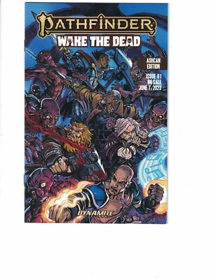 Pathfinder Wake The Dead Ashcan Edition #1 Dynamite 2023 VF/NM Comics ...