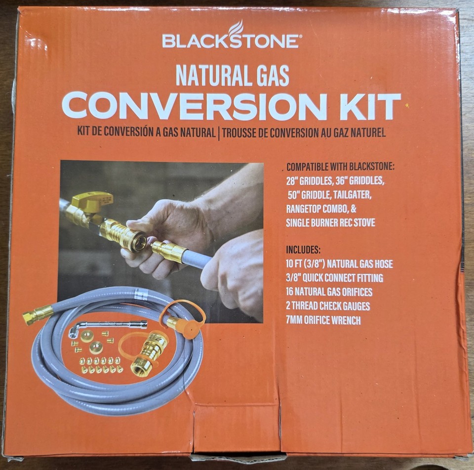 Blackstone Easy-Install Natural Gas Conversion Kit - NEW | eBay