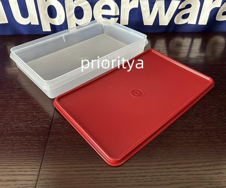 Tupperware Snack Stor Jr Bason Sliced Deli Meats Cheeses Keeper Dark ...