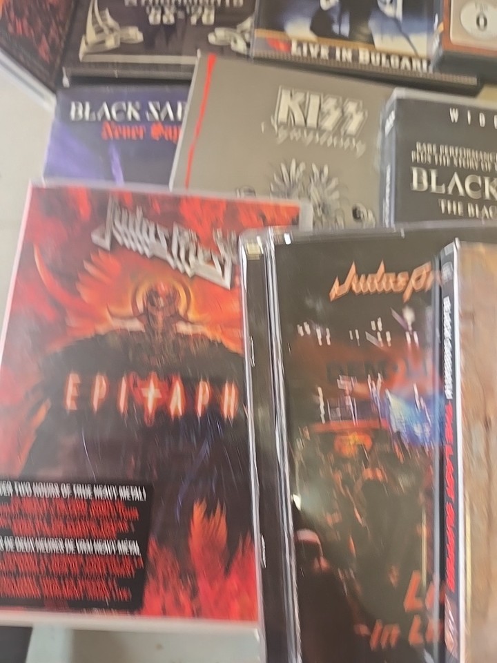 Heavy Metal And Hard Rock Dvd Special Collection Of 22 Titles In Great ...